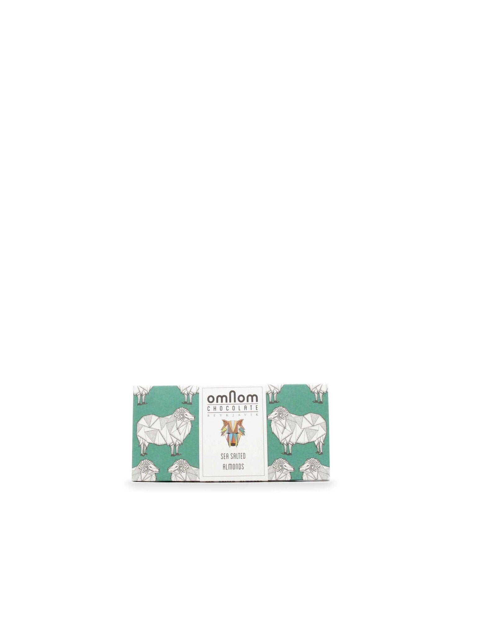 OmNom Sea Salted Almonds + Milk Chocolate 60g